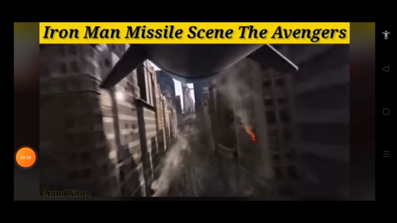 iron man missile scene - YouTube