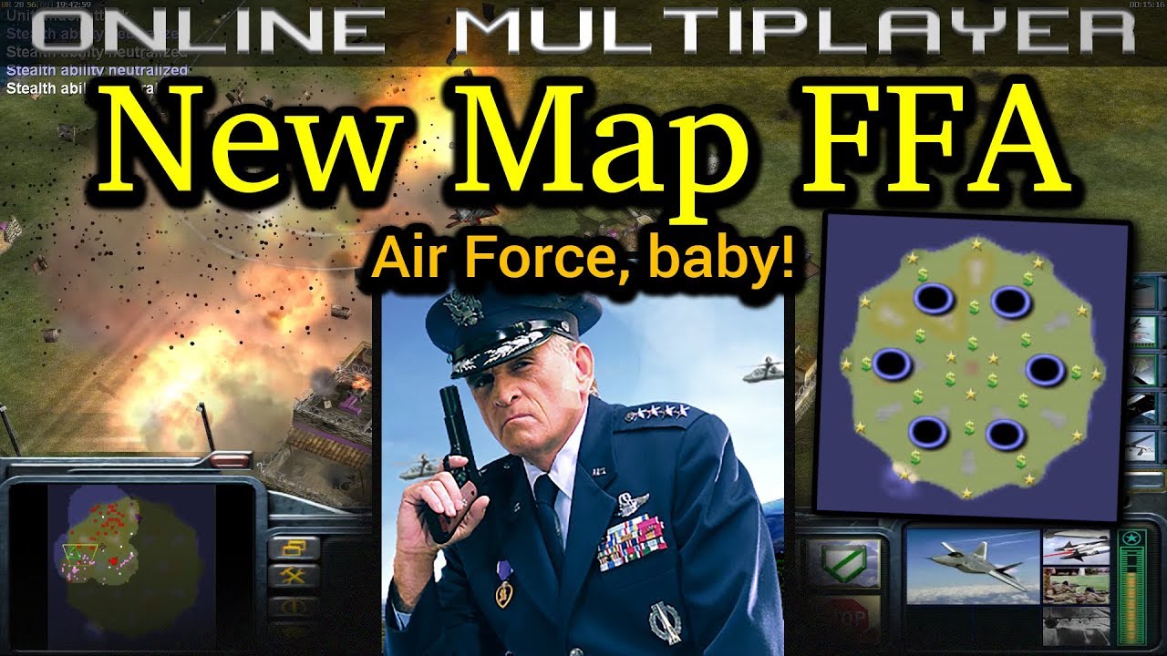 New Map FFA (alpha version 20) - Air Force General - Pro Rules | C&C ...