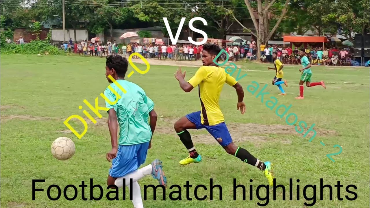 football match highlights ever ll football match review - YouTube