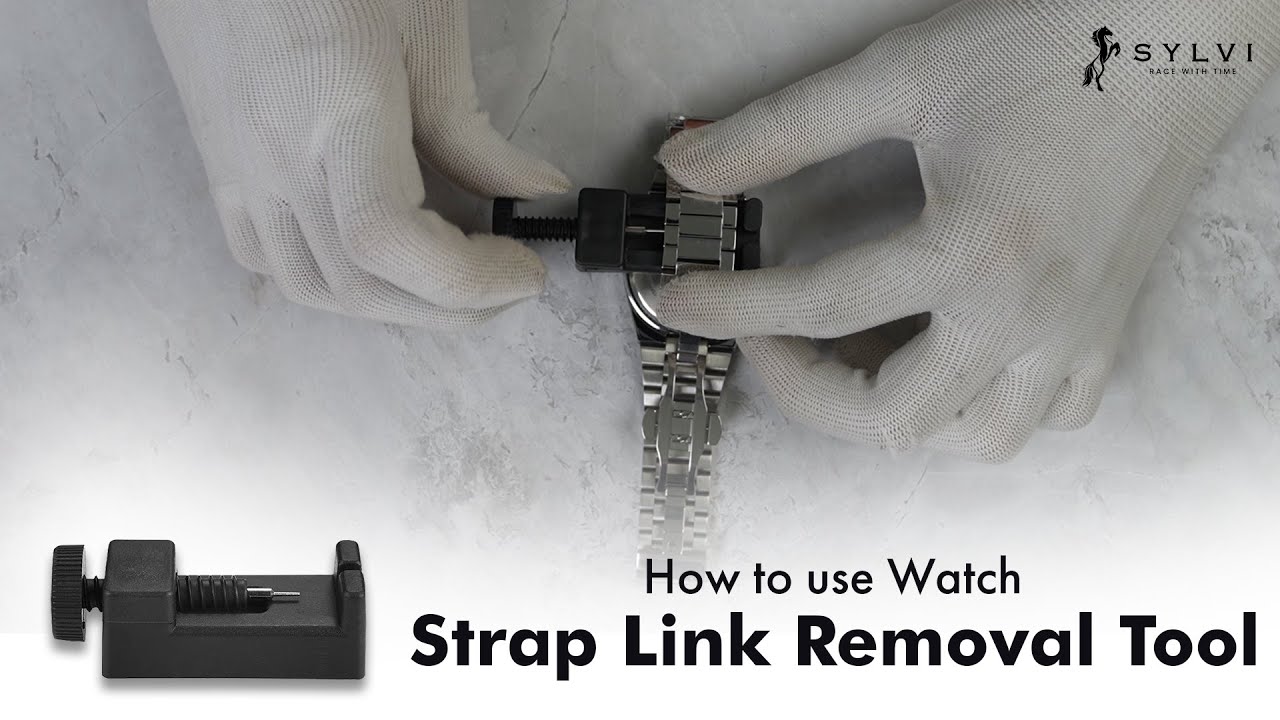 How to Adjust Your Watch Strap with a Link Removal Tool - Step-by-Step ...