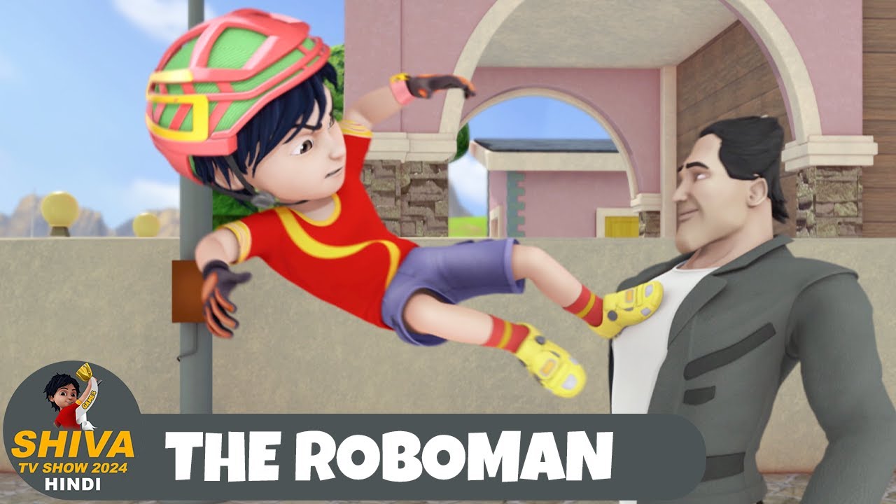 The Roboman | Shiva | शिवा | Ep 15 Funny Action Cartoon | Shiva TV Show ...