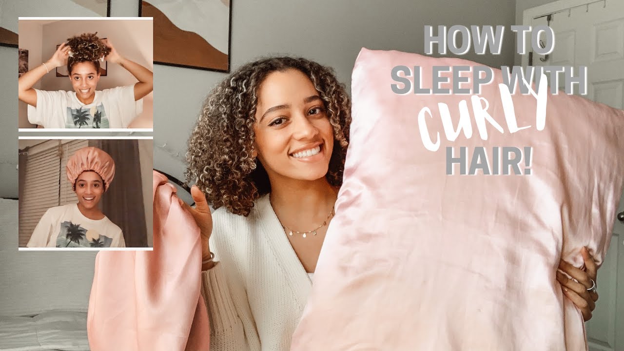 HOW TO SLEEP WITH CURLY HAIR! - YouTube