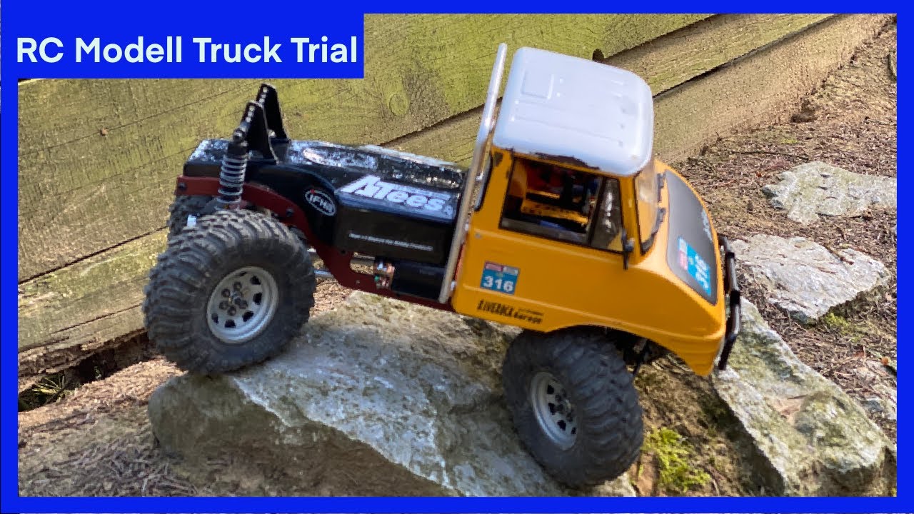 RC Modellbau Truck Trial Unimog U406 Prototype Scaler mit Allradlenkung ...