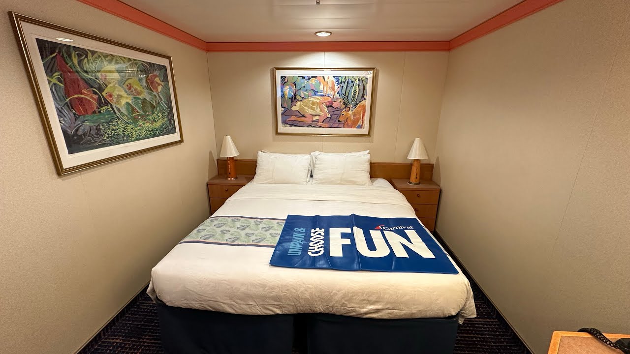 Room 4233 on Carnival Spirit Interior Cabin Tour of Stateroom 4233 ...