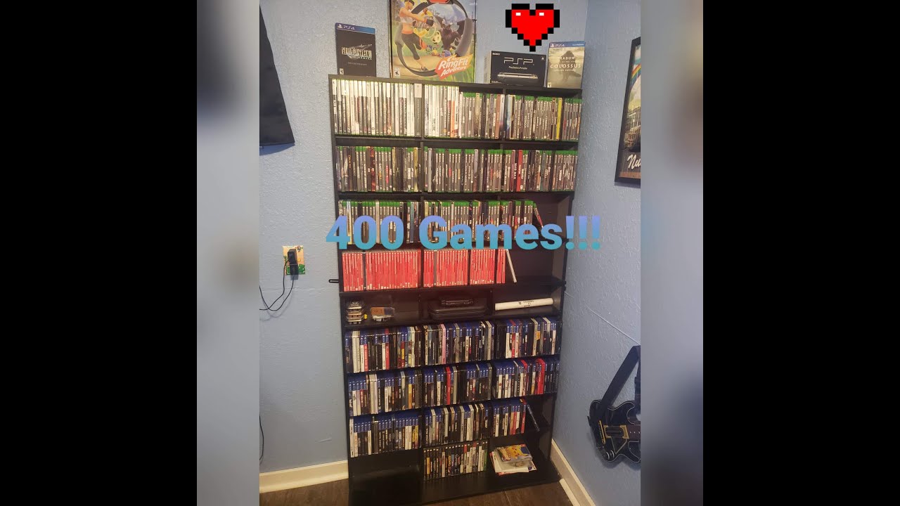 Entire 8 Generation Game Collection over 400 games across 3 Consoles ...