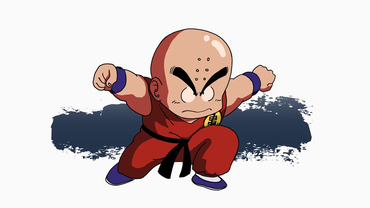 How to Draw and Color Krillin | Tutorial - YouTube