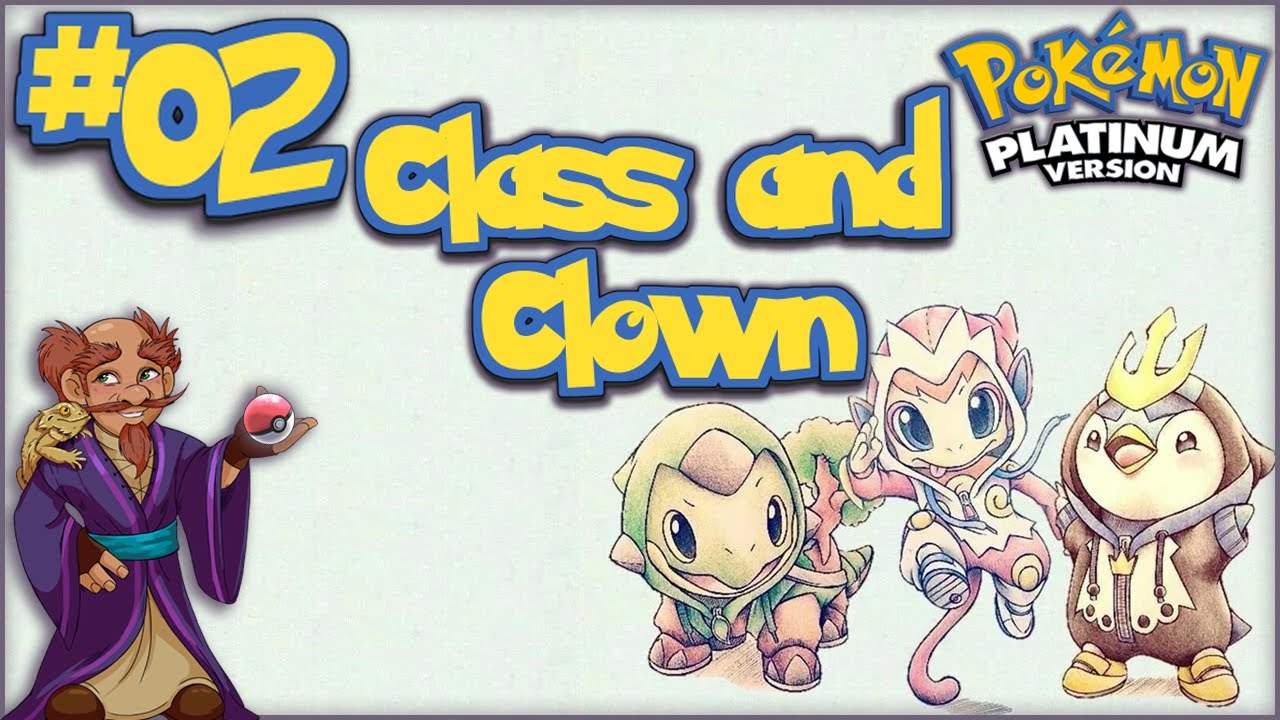 Class & Clown | Pokémon Platinum Forgotten Gen Run, Pt. 2 - YouTube