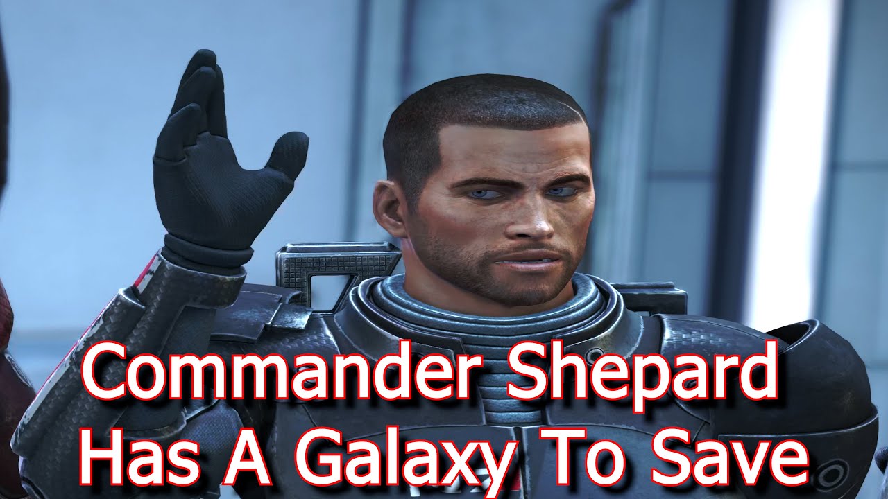 Commander Shepard Has No Time For Your Questions - YouTube