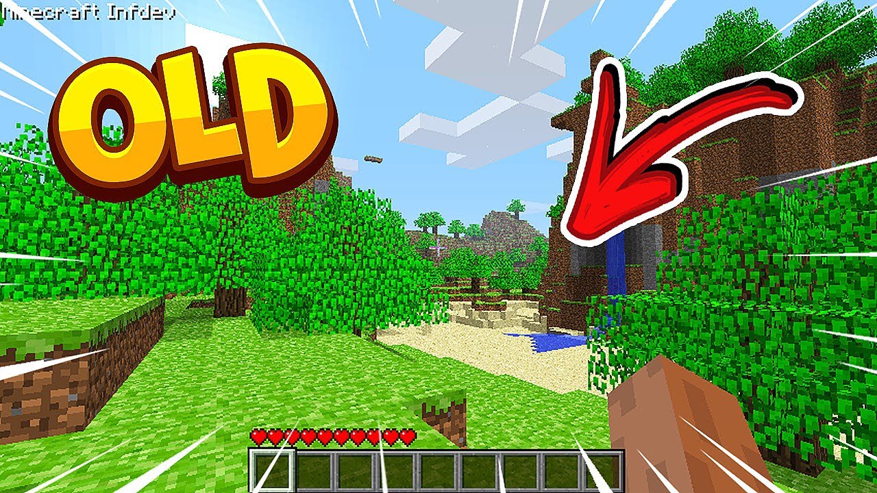 Minecraft: ANTIGO #1 - VOLTANDO AO PASSADO DO MINECRAFT! - YouTube