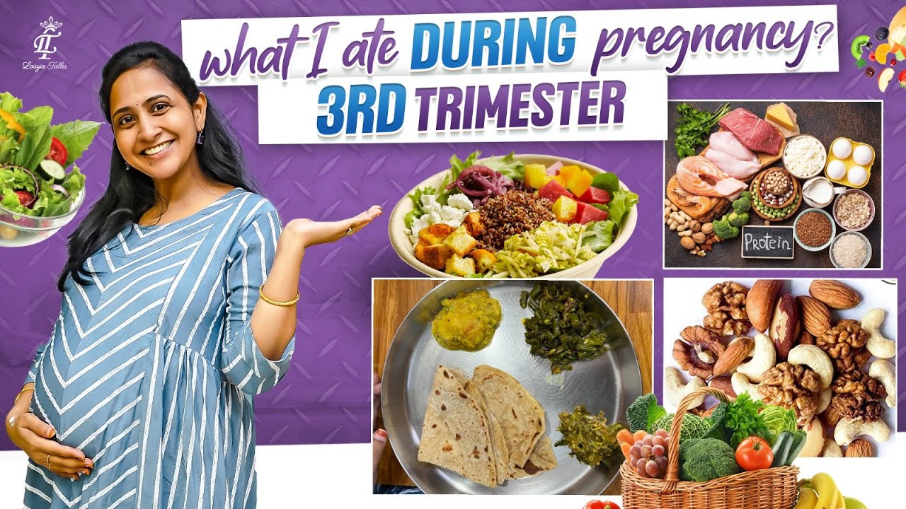 What I ate During pregnancy ? || 3rd Trimester || 9th month || #36weeks ...