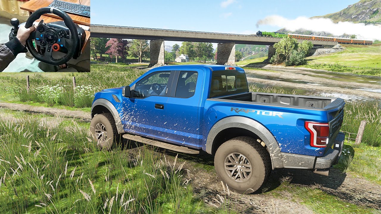 Ford F-150 Raptor - Offroading | Forza Horizon 4 | Steering Wheel ...