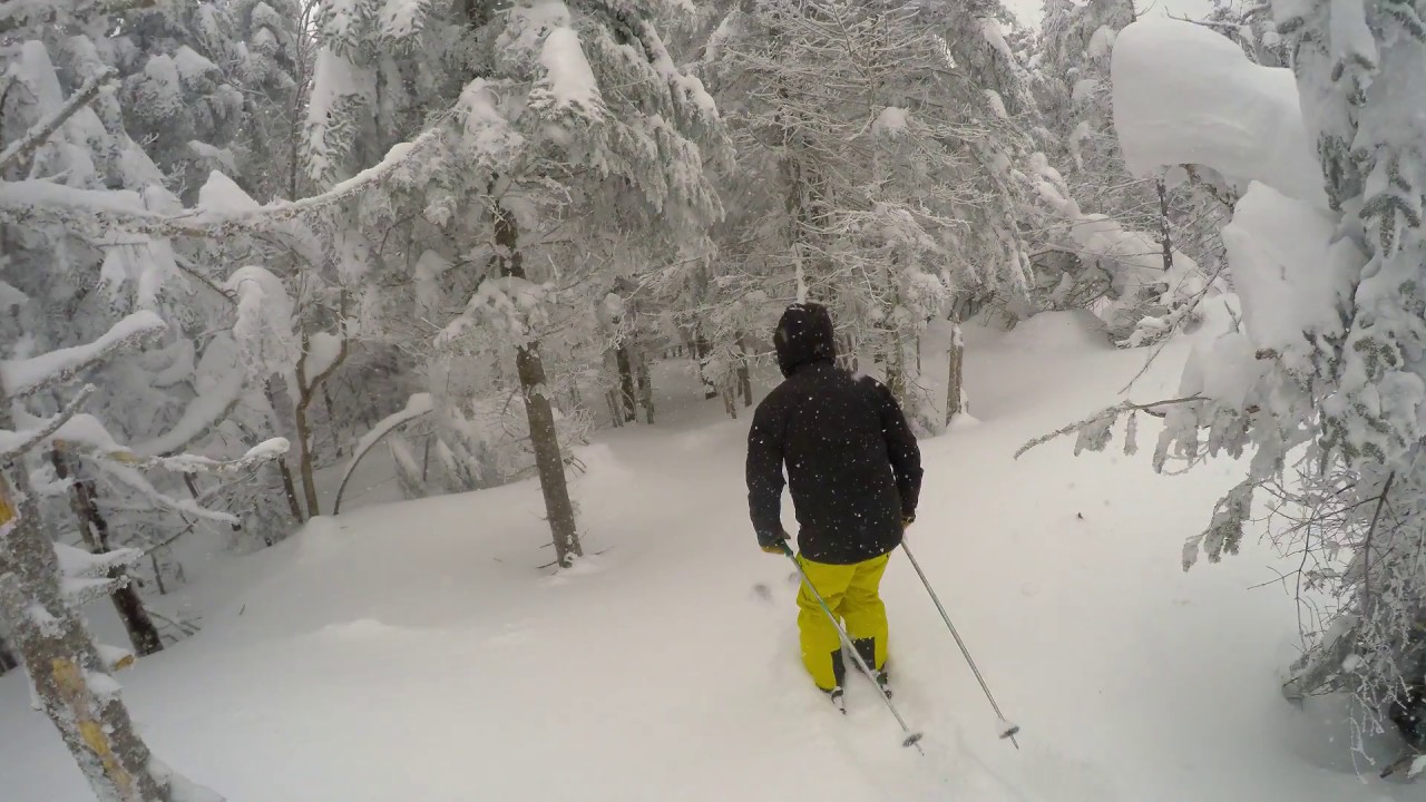 Stowe Powder Day! - YouTube