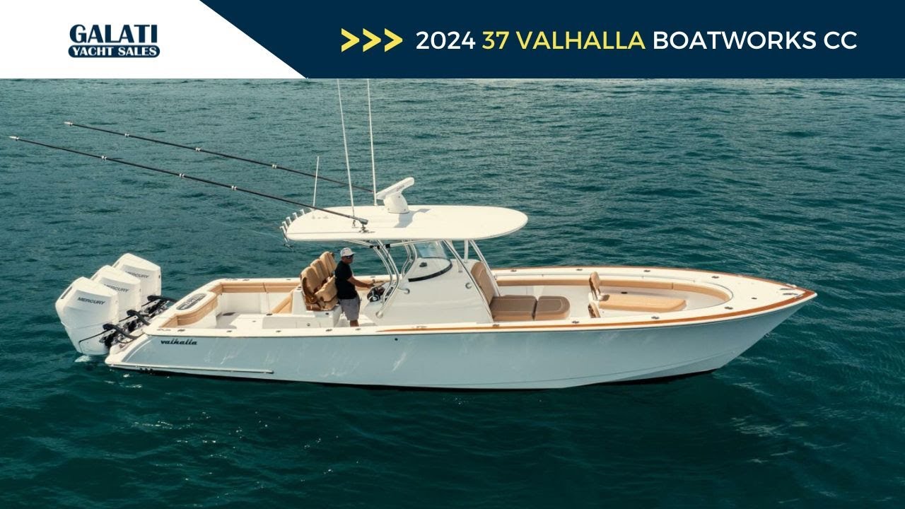 2024 Valhalla 37' Center Console "Pescadora" For Sale - YouTube