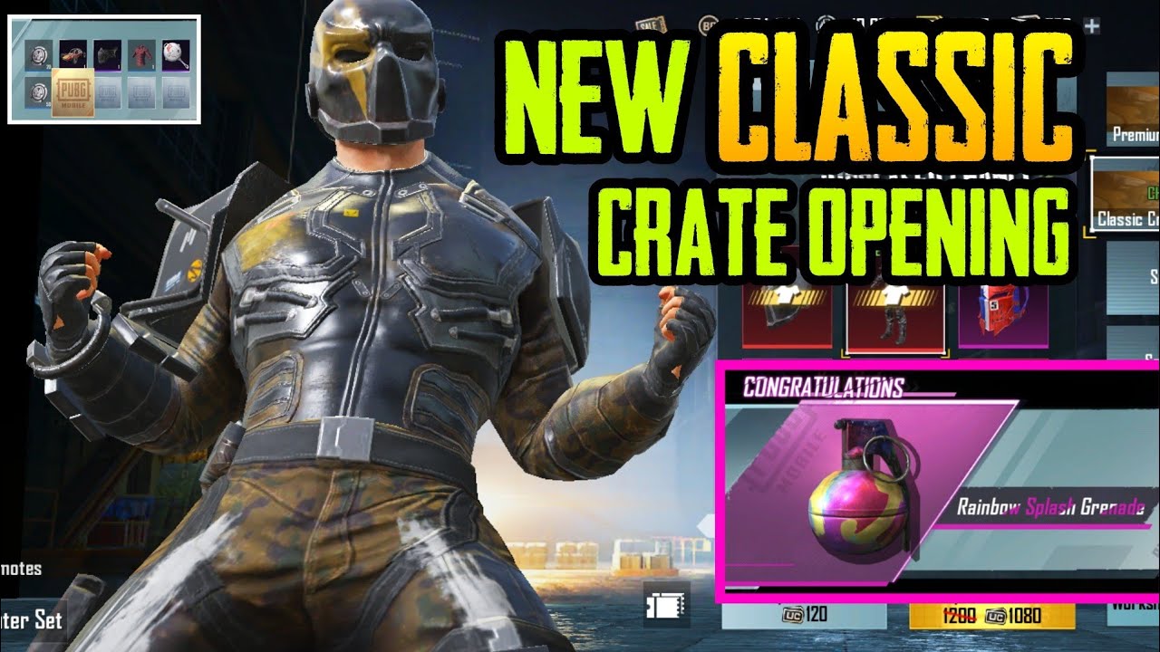 NEW CLASSIC CRATE OPENING PUBG MOBILE | Armored hunter set CLASSIC ...