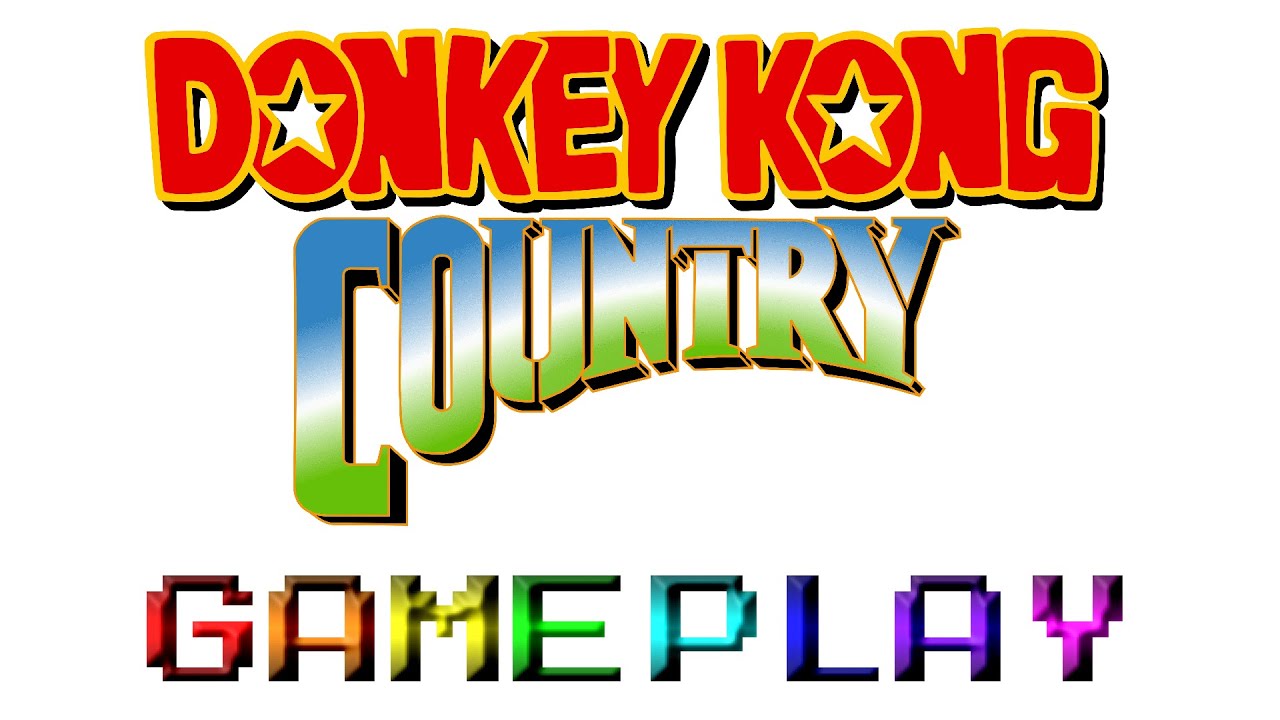 Donkey Kong Country 1994 SNES Gameplay - YouTube