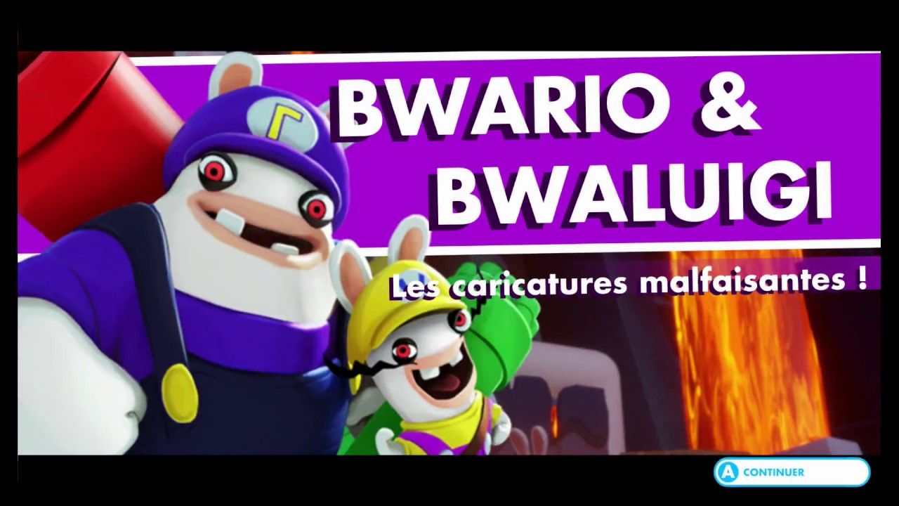 Mario + The Lapins Crétins: Kingdom Battle (BWARIO & BWALUIGI) - YouTube