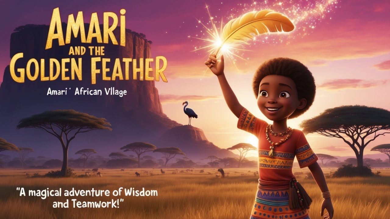 Africa Kids Stories: Amari and the Golden Feather | A Magical Adventure ...