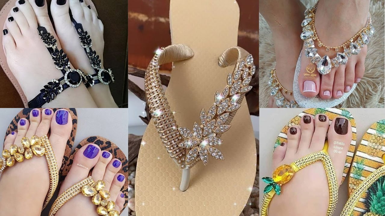 Latest jewellery sari and suite design. latest sandle and mujri style ...