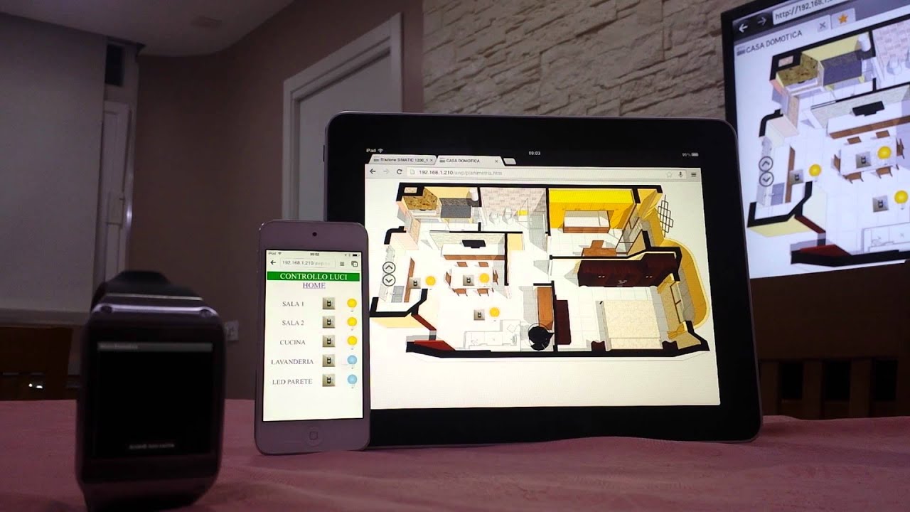 Domotica All Smart Device Control - YouTube