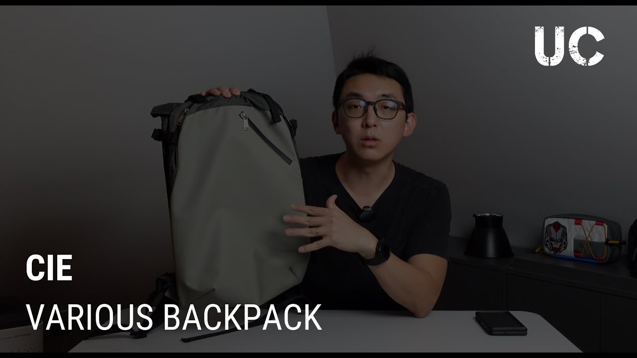Best Minimalist Bag? CIE Various Backpack Walkthrough - YouTube