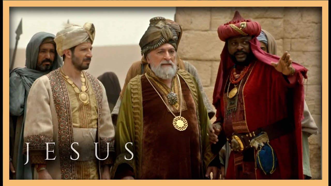 Baltazar, Melchior e Gaspar chegam em Jerusalém | NOVELA JESUS - YouTube