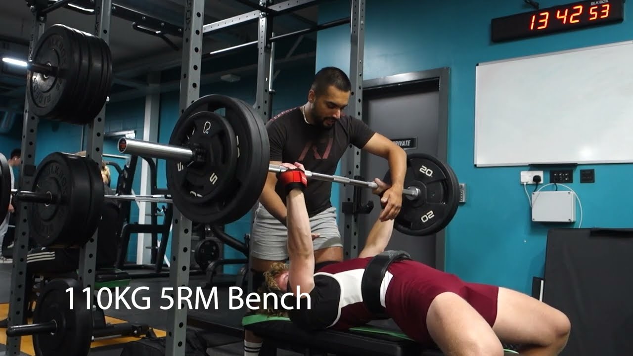 17 Year Old Tests How Strong He Is. My 5RM Test. - YouTube
