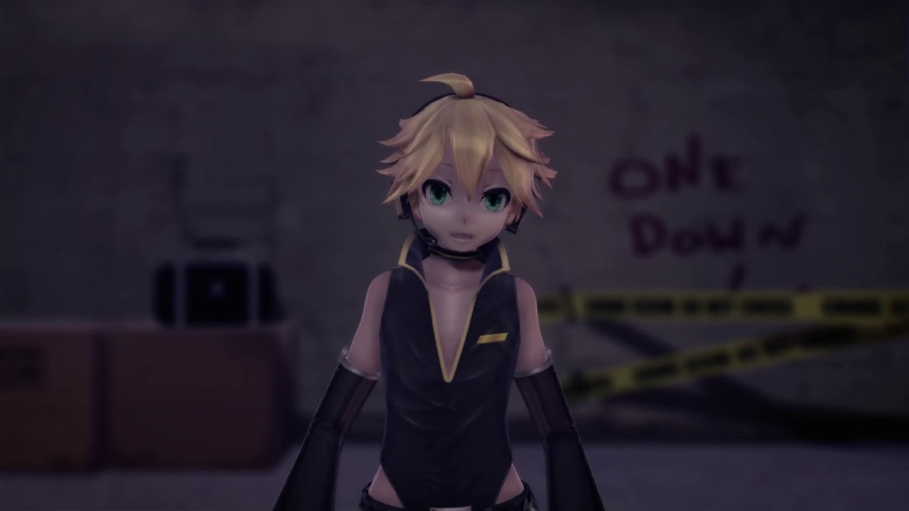 MMD×VOCALOID】Ghost Rule【Kagamine Len】♡ - YouTube