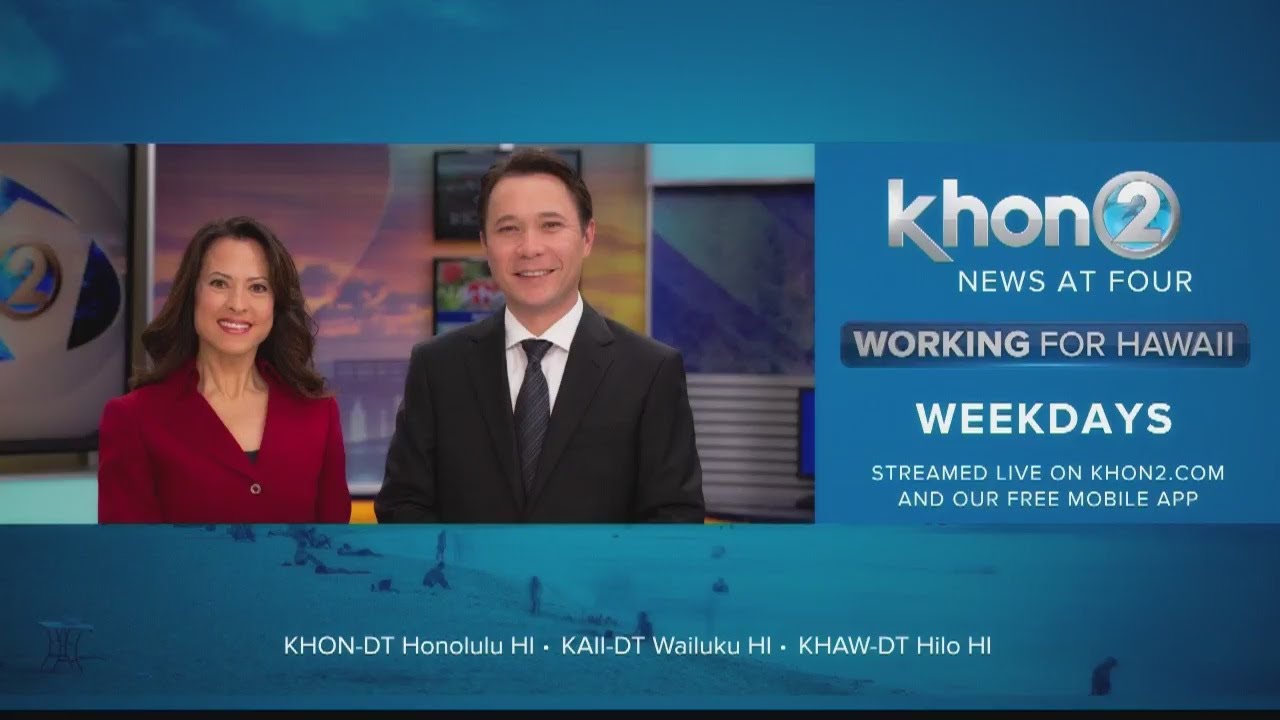 KHON2 News at 4 - YouTube