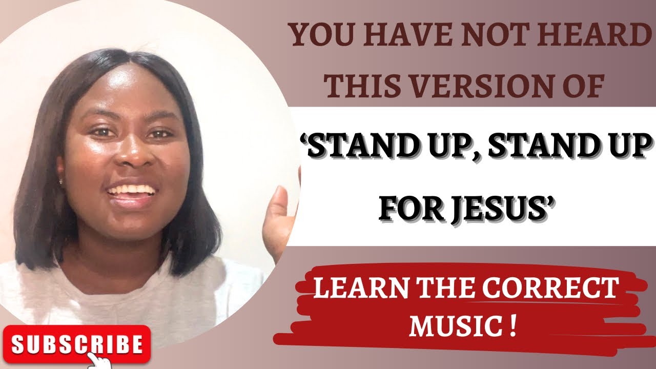 Stand Up, Stand Up For Jesus - CHB 373 - YouTube