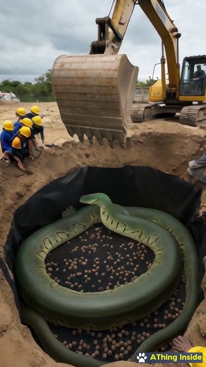 We found a giant python nest - YouTube