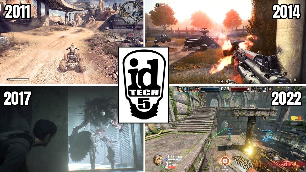 Games in id Tech 5 Engine (2011-2022) - YouTube