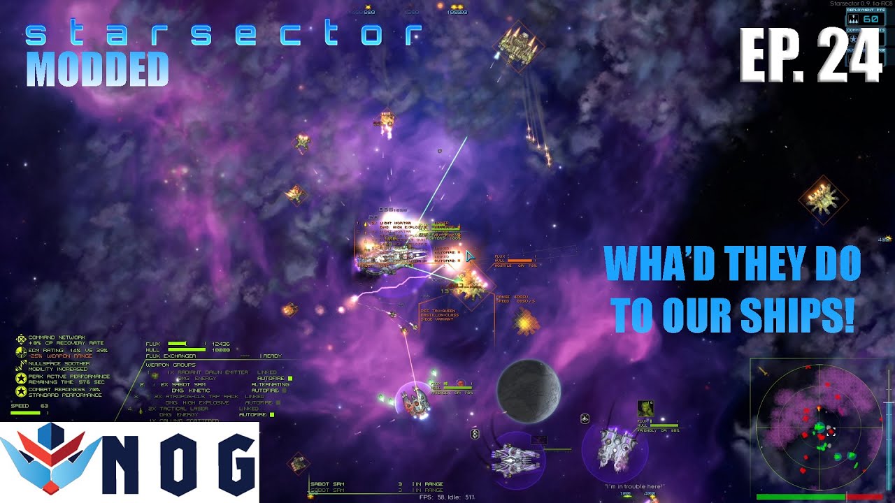 Lets Play Starsector Modded S1 Ep24 | Nasty Ship Damage - YouTube