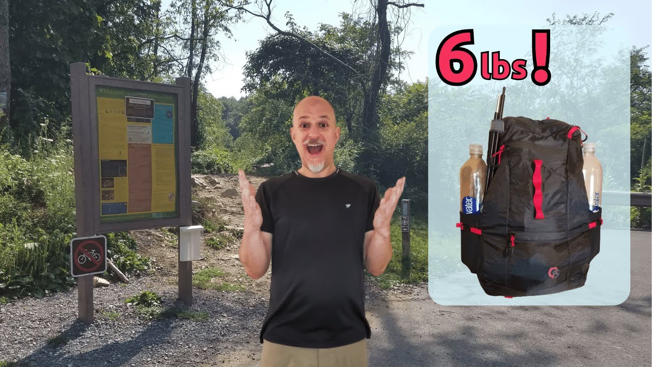 6 lbs ULTRALIGHT BACKPACKING – Pt 1, Gear List - YouTube