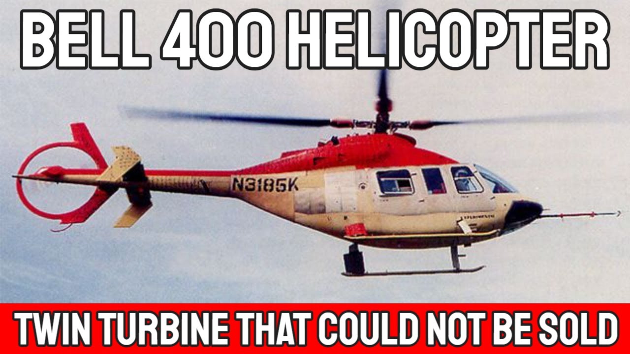 The Bell 400, an iconic helicopter that was never sold - YouTube