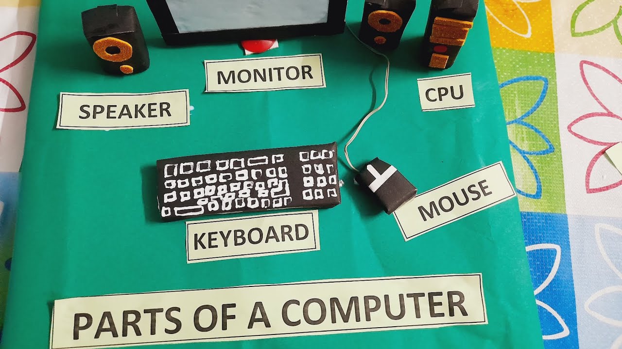 #parts of a computer #project - YouTube