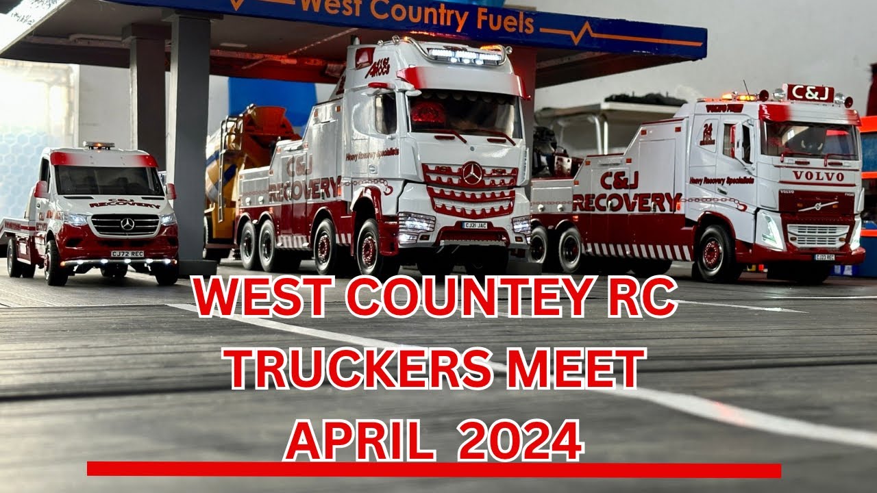 West Country RC Truckers Club Meet April 2024 | 1/14 Scale Trucks ...