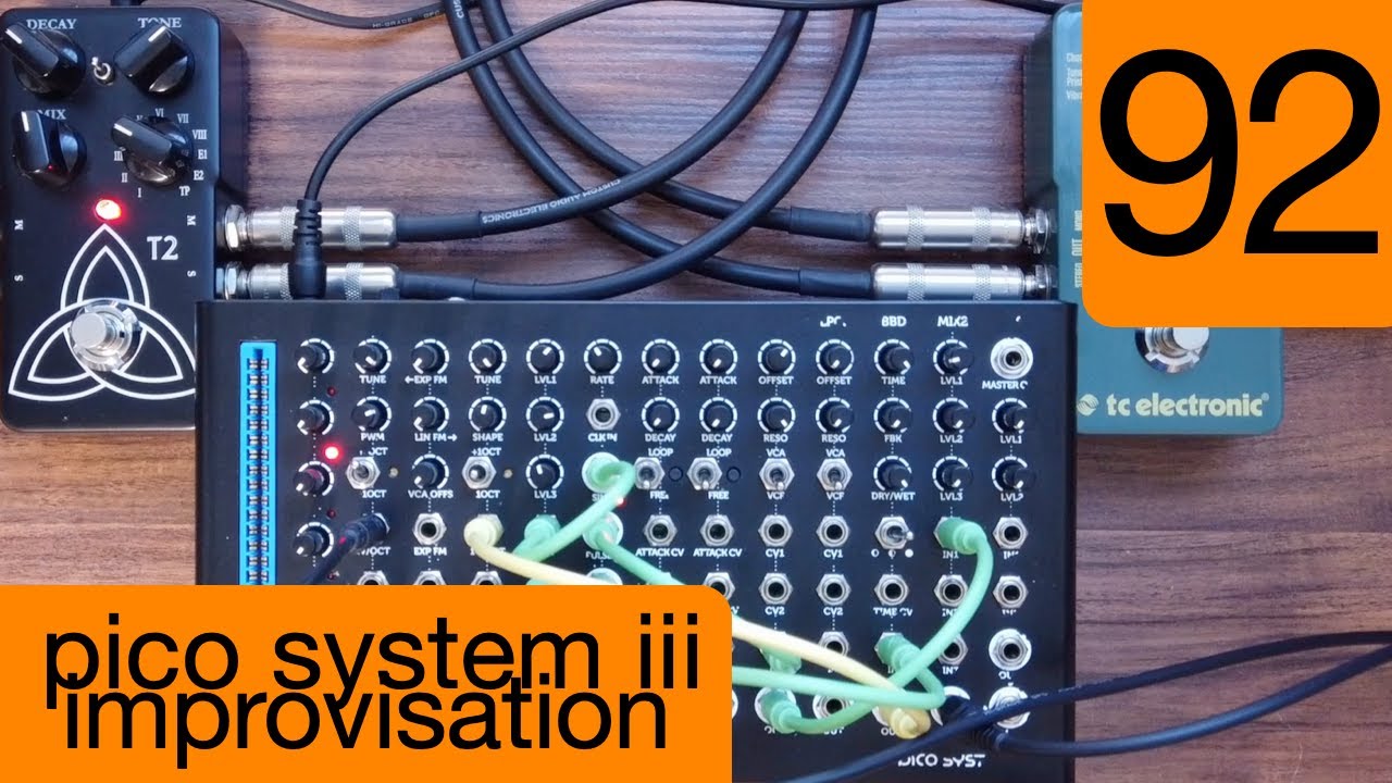 #92 Erica Synths Pico System iii Improvisation - YouTube