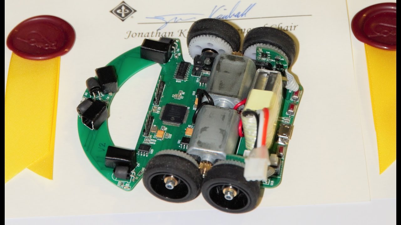 【4K】5. EDUMouse - 6th place - 2017 APEC Micromouse Contest - YouTube