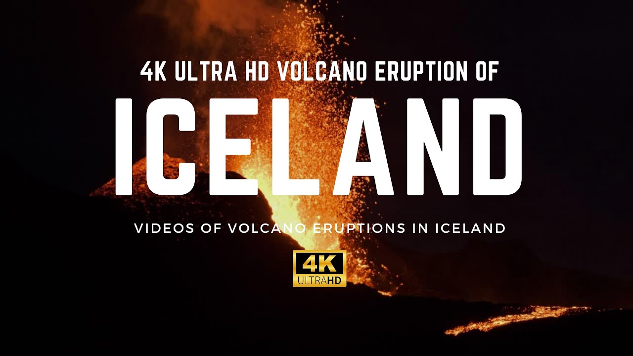 Iceland volcano: Footage of stunning up-close view of eruption - YouTube