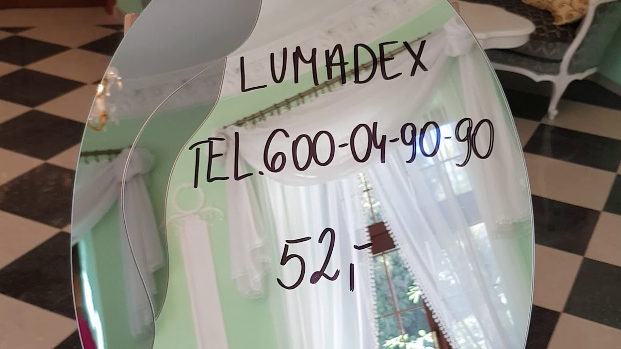 Lustro, producent luster, Lumadex - YouTube