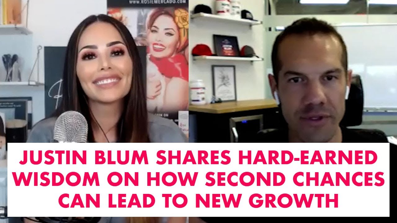 Justin Blum shares hard-earned wisdom on how second chances can lead to ...