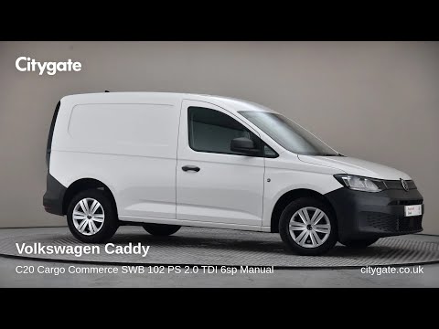Volkswagen Caddy - C20 Cargo Commerce SWB 102 PS 2.0 TDI 6sp Manual - Citygate Volkswagen Commerc...