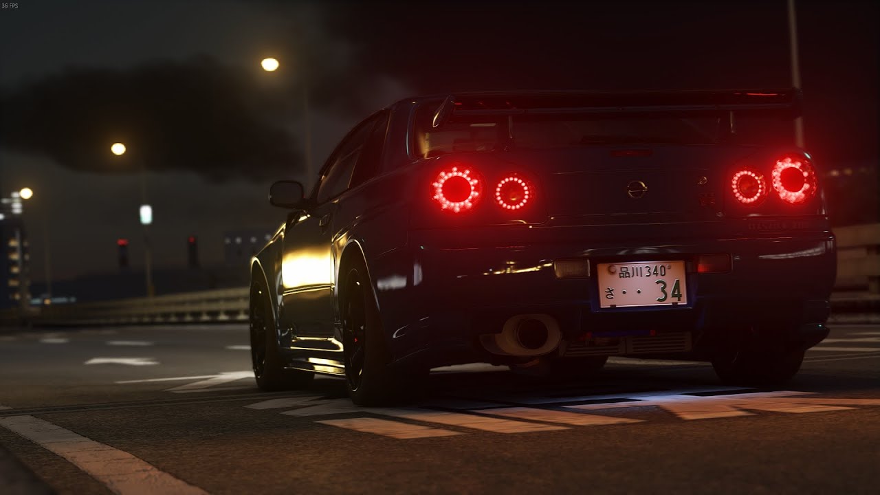 Wangan C1 LOOP R 34 and Silvia S15 2jz - YouTube