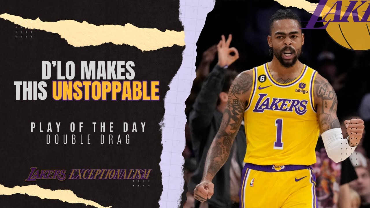 D'Lo Makes this Unstoppable - Lakers Play of the Day: Double Drag - YouTube