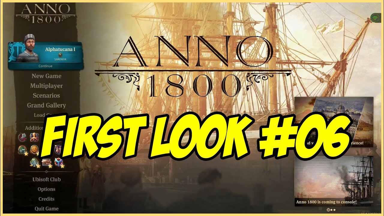 Anno 1800: My First Game - First Look Letsplay Part 06 #gameplay # ...