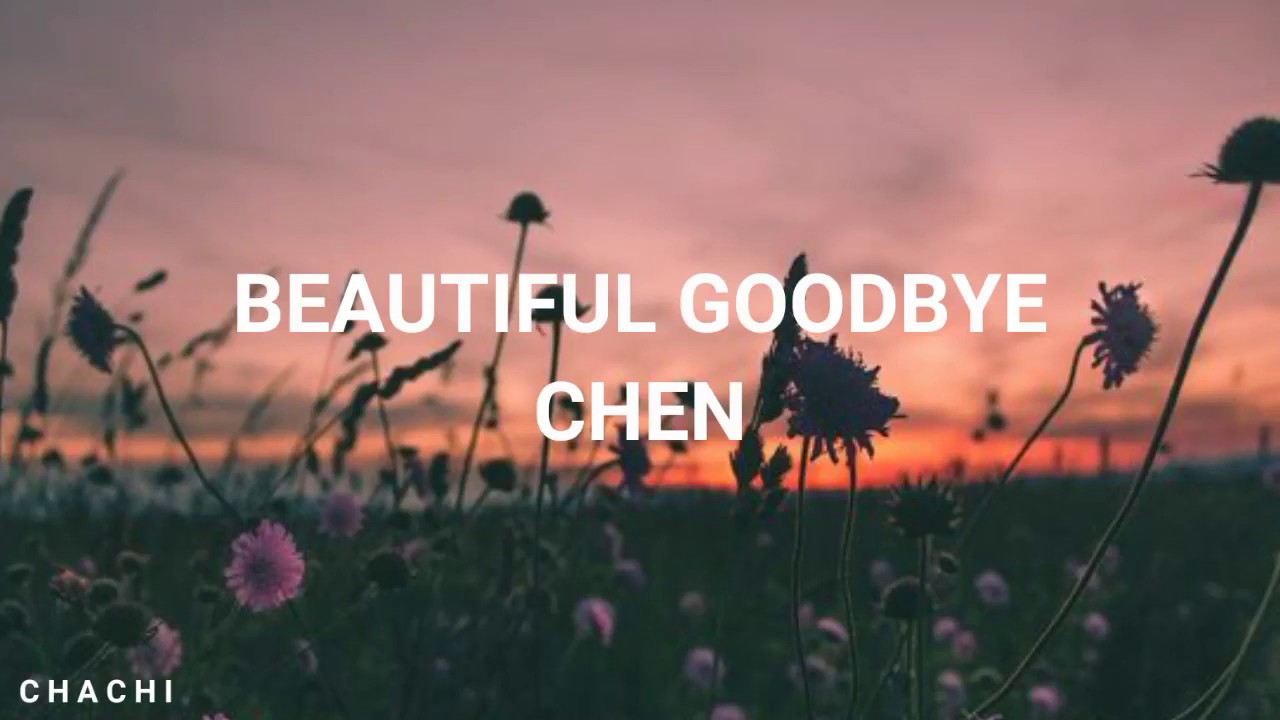 "BEAUTIFUL GOODBYE" - CHEN - EXO - EASY LYRICS - YouTube