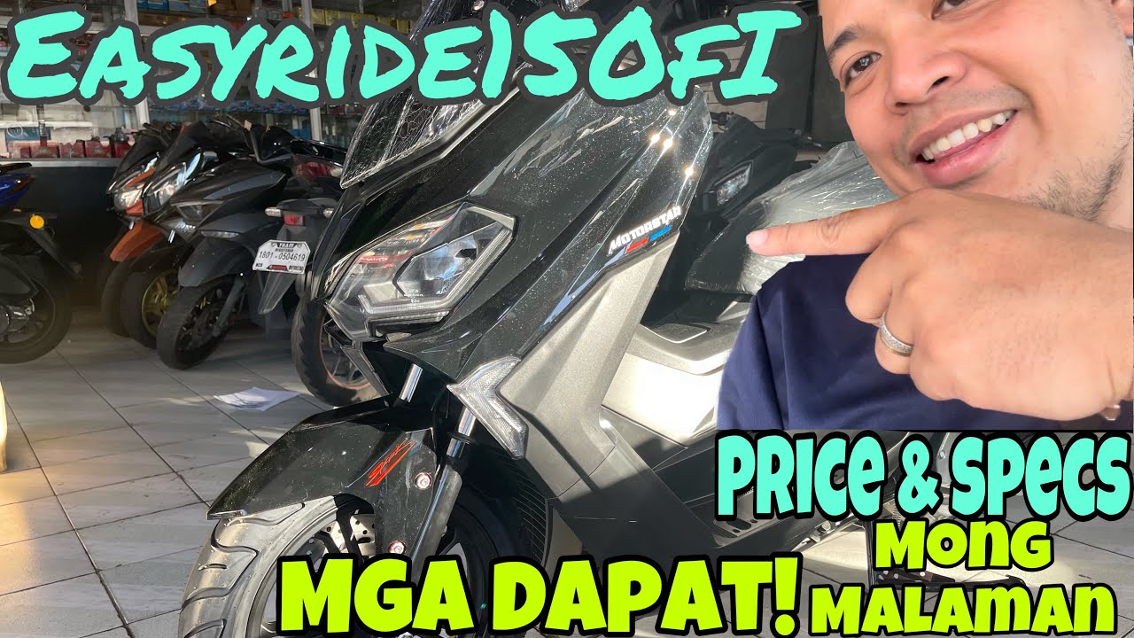 EASYRIDE150Fi| Price & specs! - YouTube