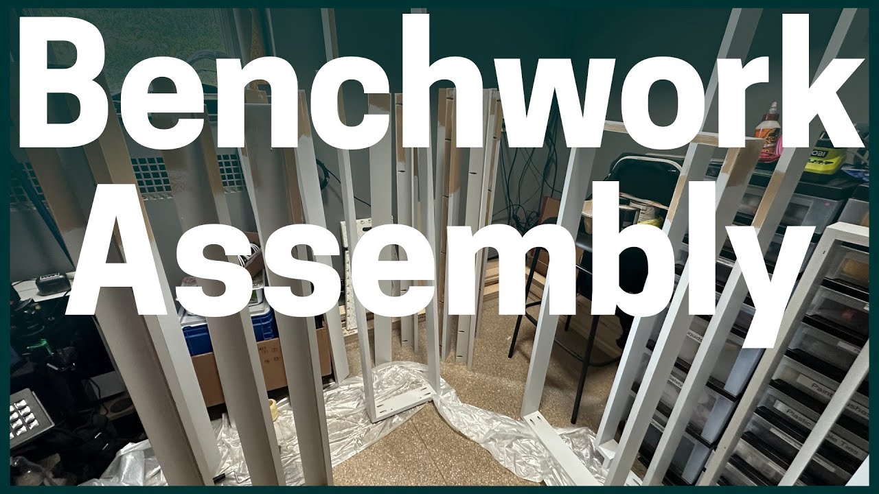 Efficient Benchwork Assembly in Tight Spaces | Trains N Tech - YouTube