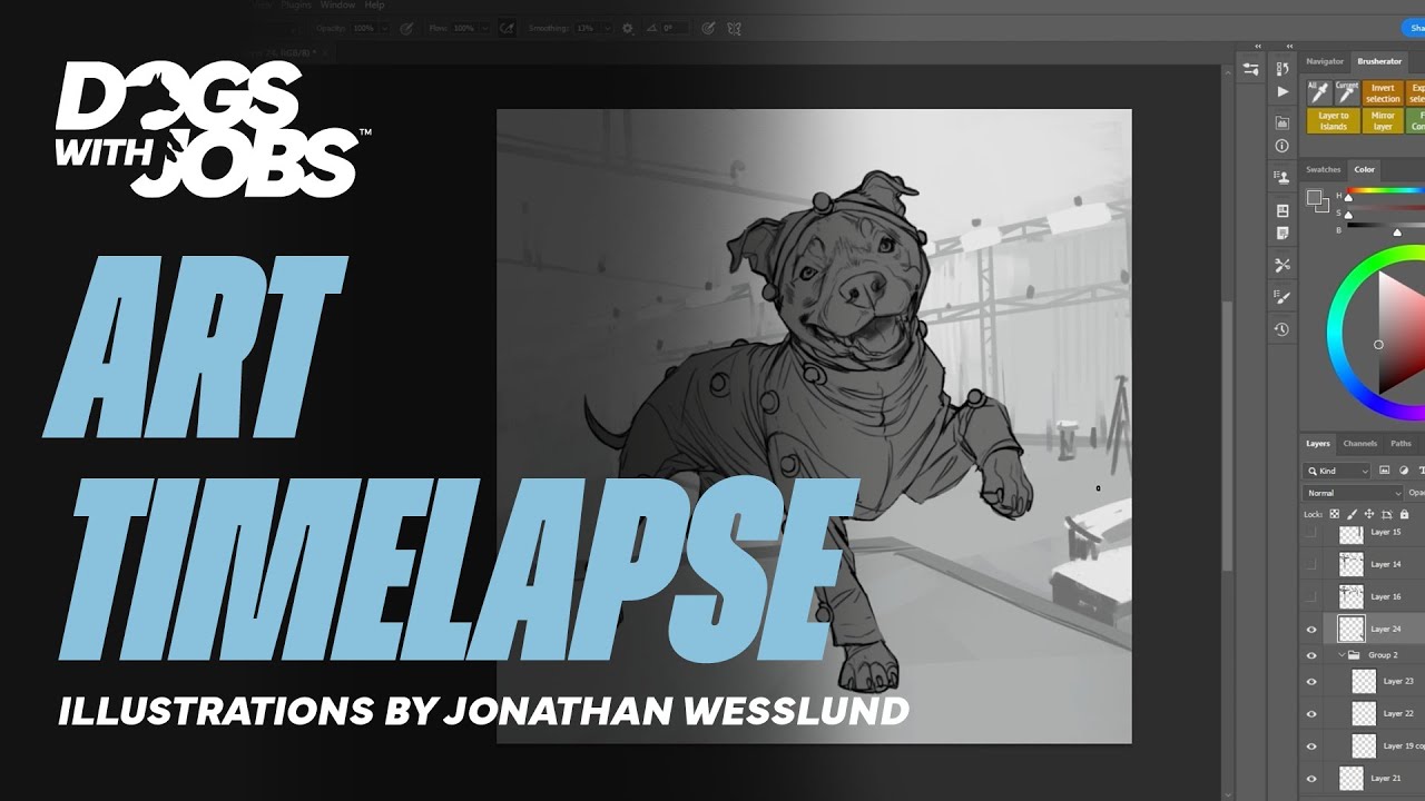 Dogs With Jobs | Motion Capture Timelapse - YouTube
