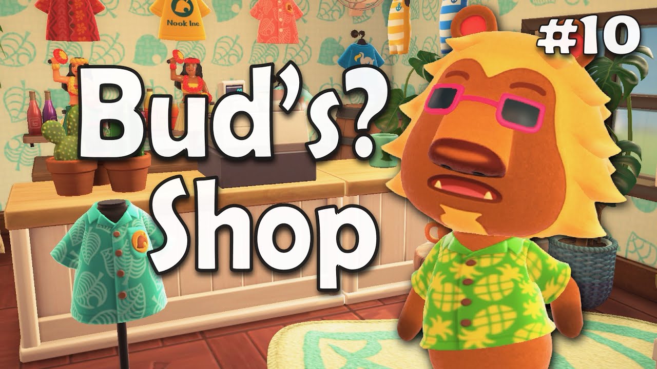 Bud's Souvenir Shop! / Willo'Wisp / ACNH - YouTube